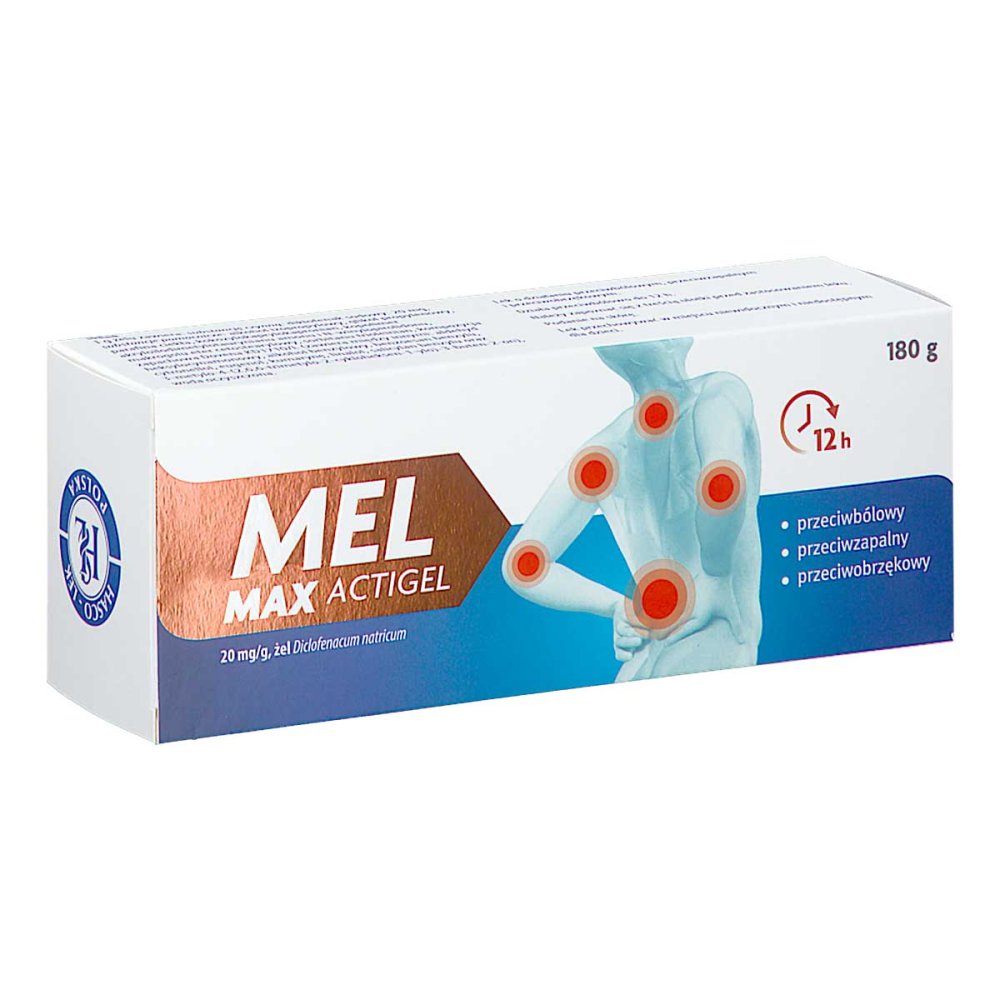 Mel Max Actigel 180 g kup online | apteka internetowa apo-discounter.pl