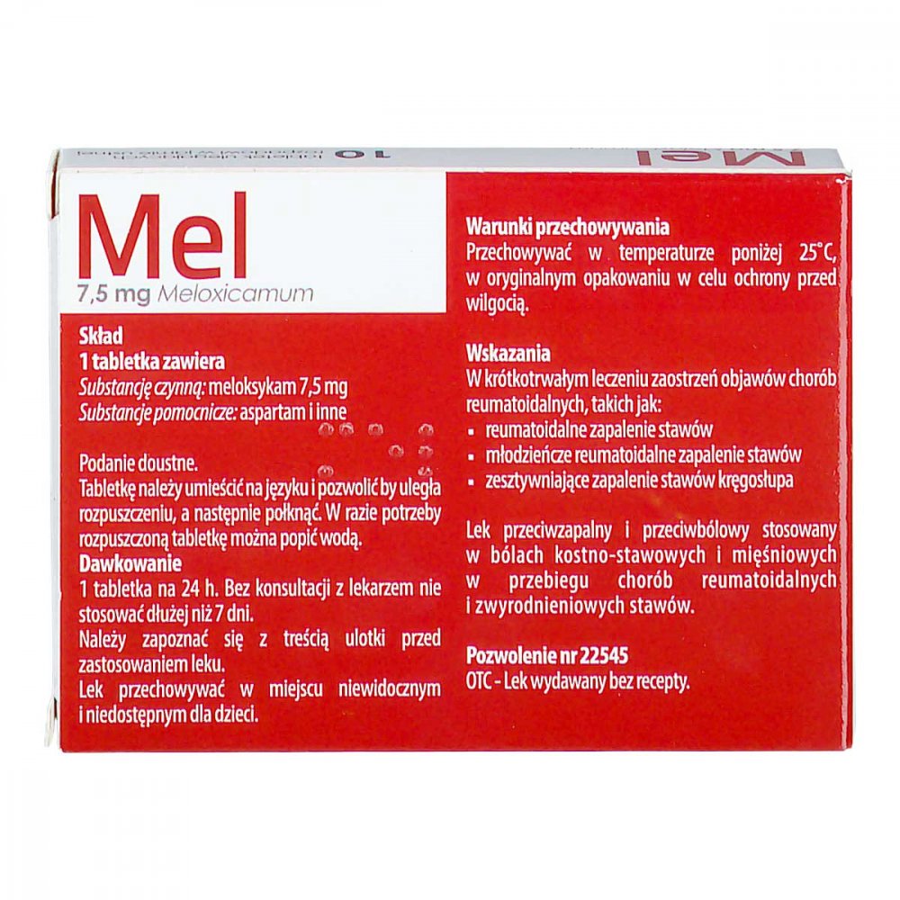 Mel tabletki 10 kup online | apteka internetowa apo-discounter.pl