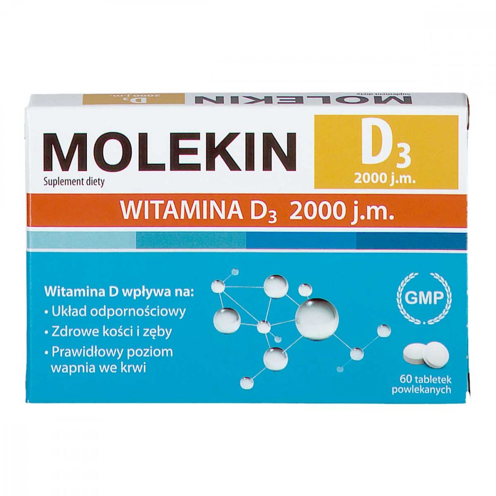 Molekin D3 2 000 j.m. tabletki 60 kup online