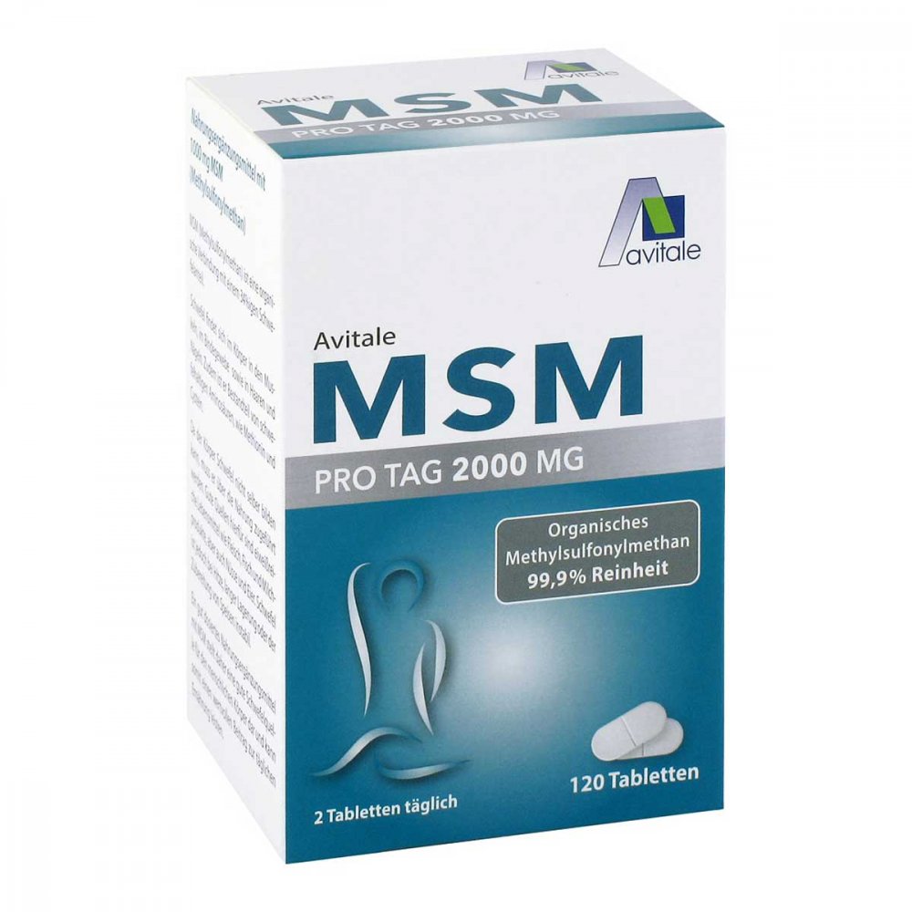 Msm 2000 Mg Tabletten 120 szt. kup online | apteka internetowa apo-discounter.pl