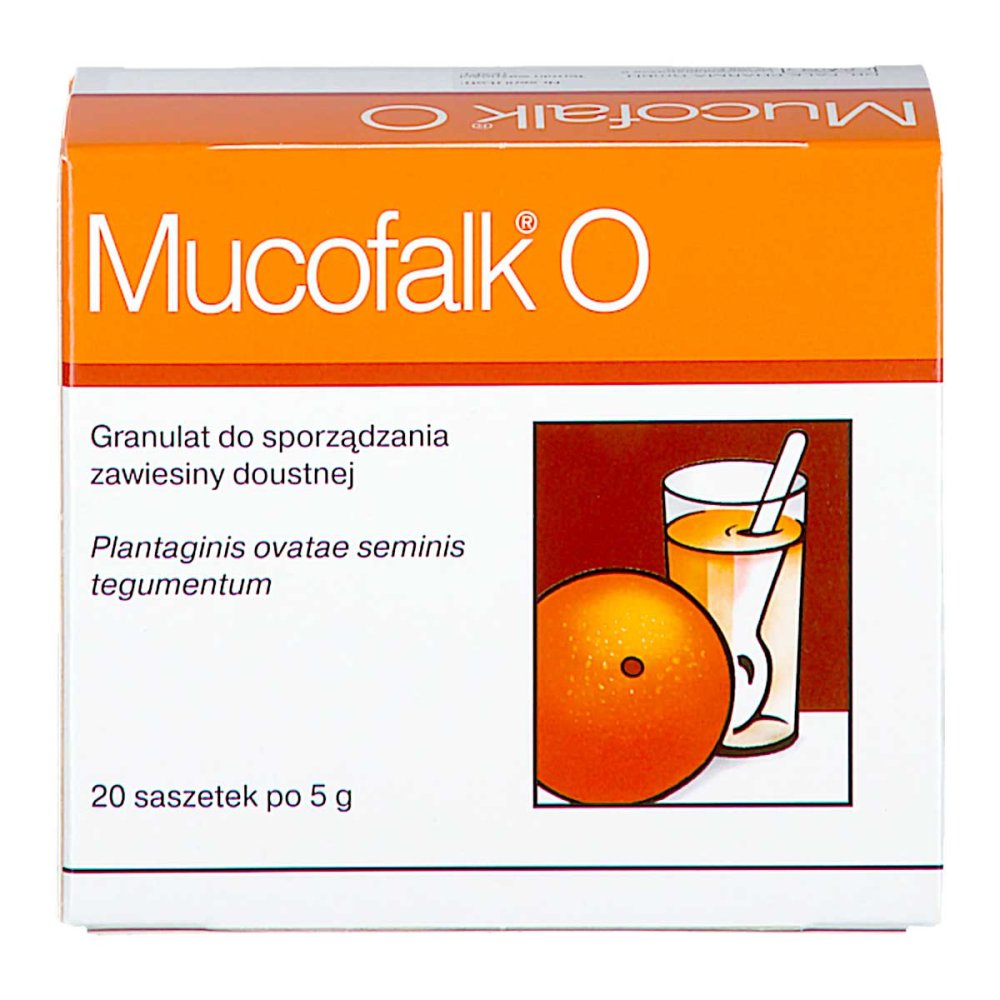Mucofalk O saszetki 20 kup online | apteka internetowa apo-discounter.pl