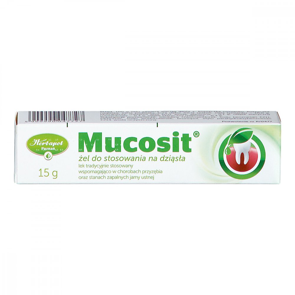 Mucosit 15 g kup online | apteka internetowa apo-discounter.pl