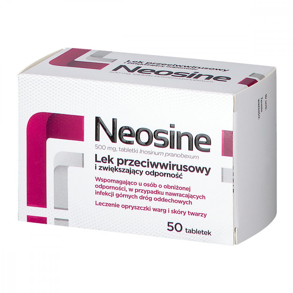 Neosine 500 mg tabletki przeciwwirusowe, Neosine w tabletkach - Apo ...