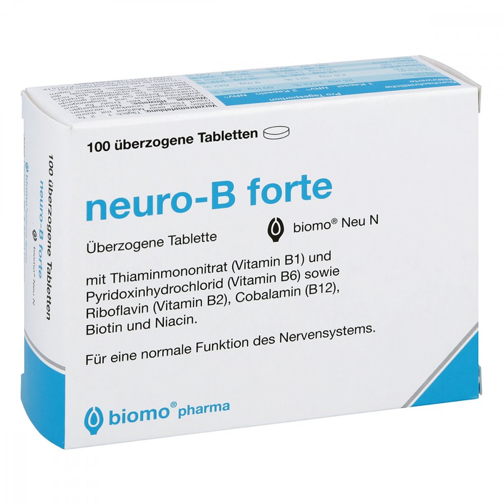 Neuro B forte tabletki 100 szt. kup online | apteka internetowa apo ...