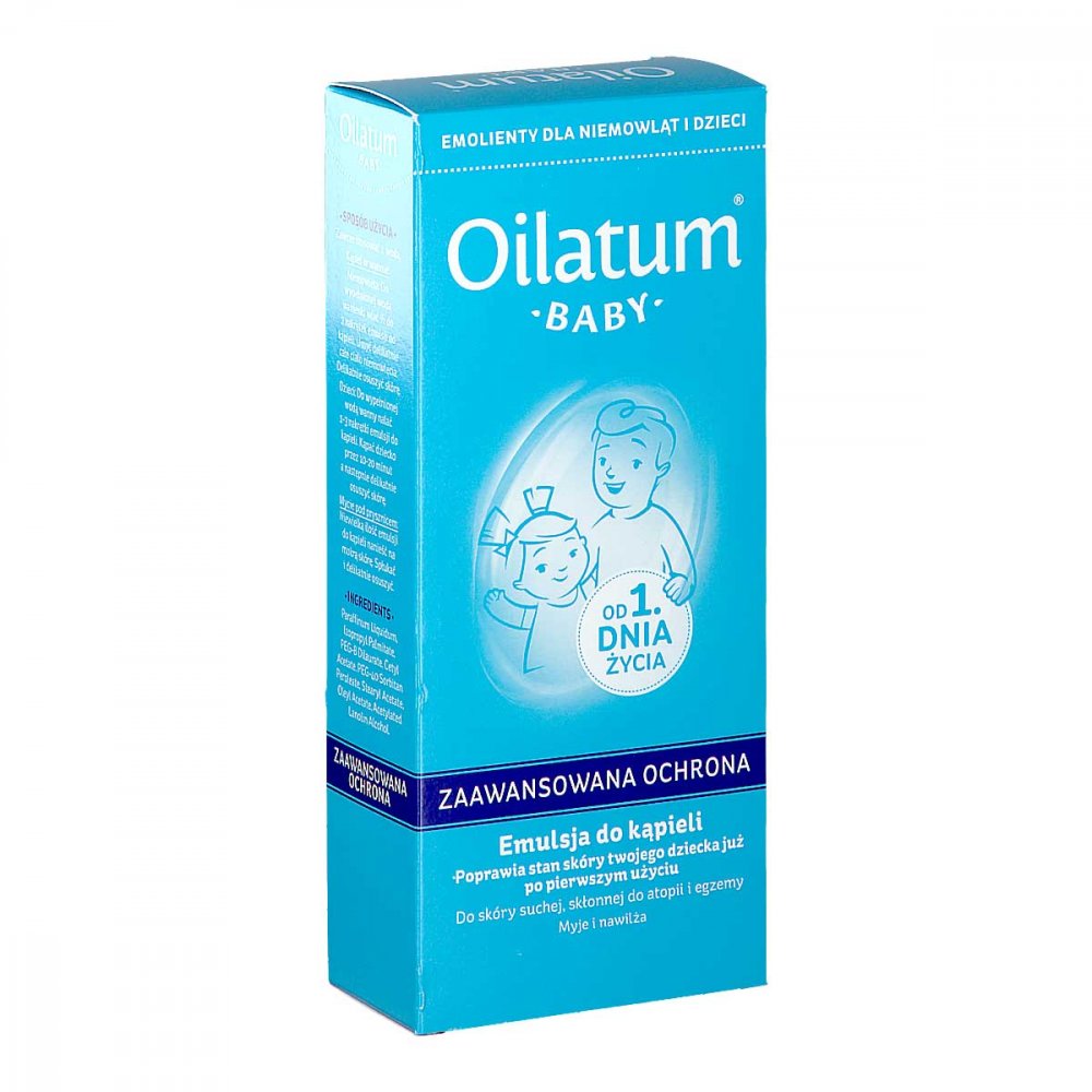 Oilatum Baby emulsja do kąpieli 500ml dla dzieci - Apo-Discounter.pl
