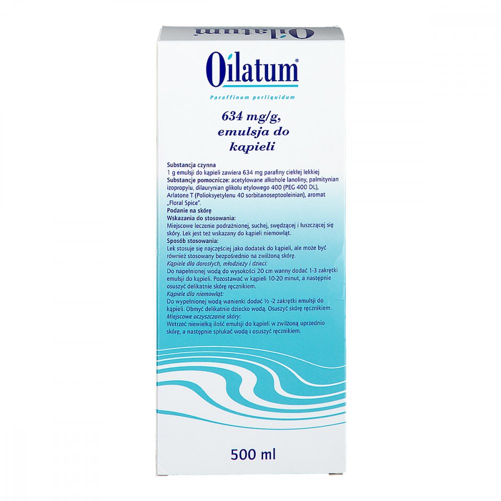 Oilatum emulsja do kąpieli 500 ml | apteka internetowa apo-discounter.pl