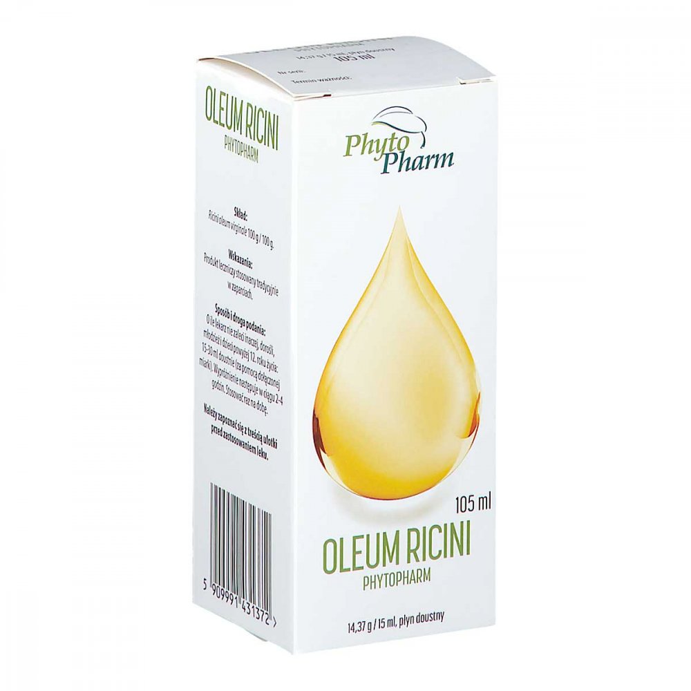 Oleum Ricini Phytopharm płyn doustny 105 ml kup online