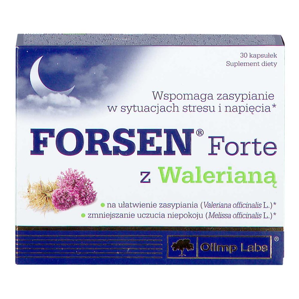 Olimp Forsen Forte z walerianą opinie, cena - Apo-Discounter.pl