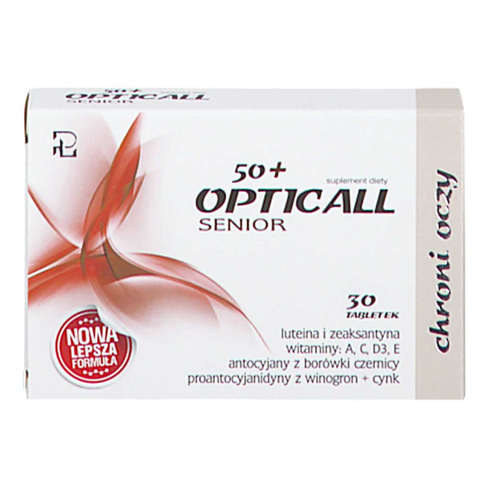 Opticall Senior tabletki 30 kup online | apteka internetowa apo ...