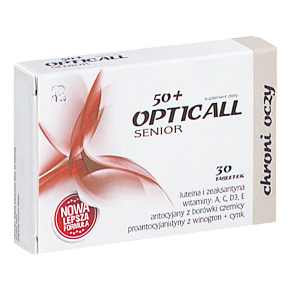 Opticall Senior tabletki 30 kup online | apteka internetowa apo ...