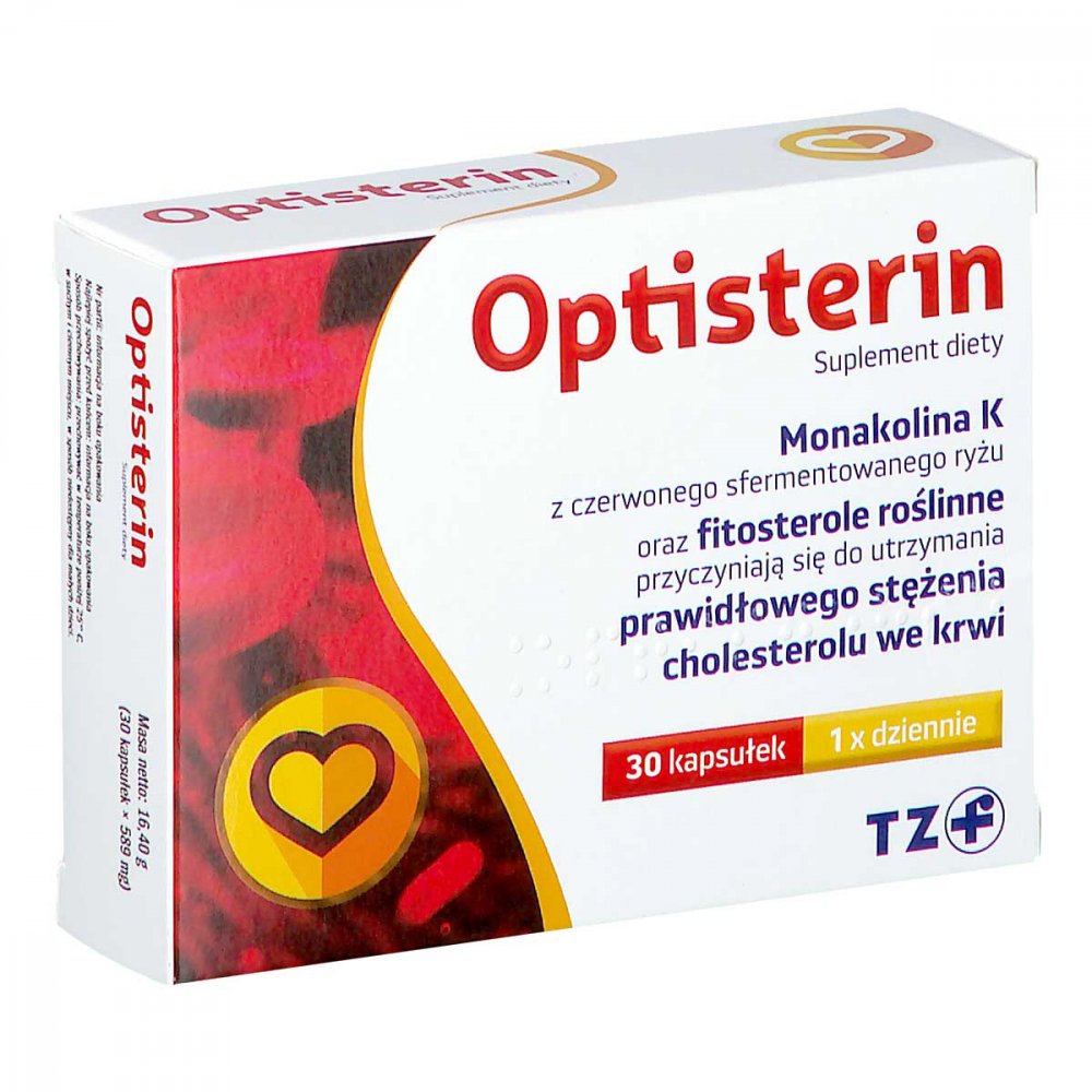 Optisterin kapsułki 30 kup online | apteka internetowa apo-discounter.pl
