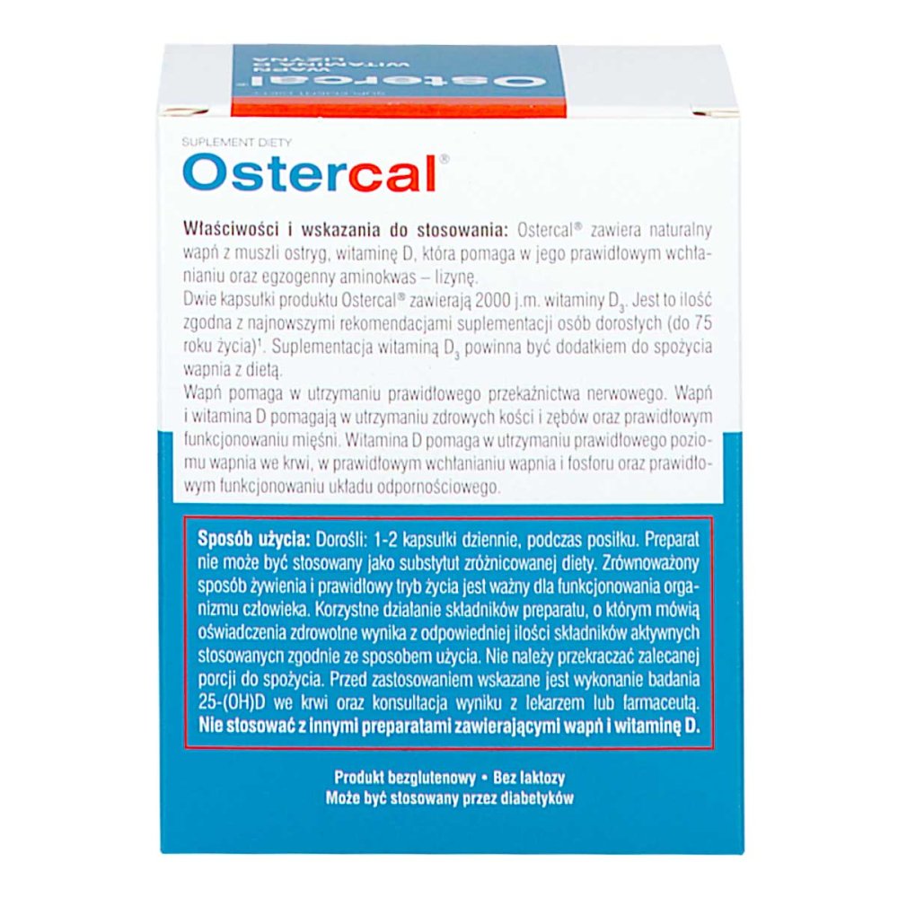Ostercal kapsułki 90 kup online | apteka internetowa apo-discounter.pl