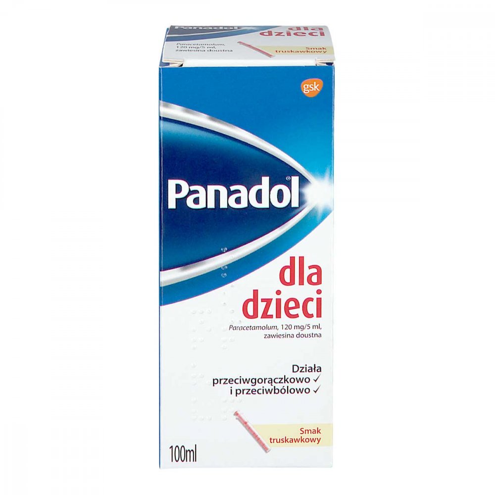 Panadol dla dzieci, lek przeciwbólowy dla dzieci z paracetamolem - Apo ...