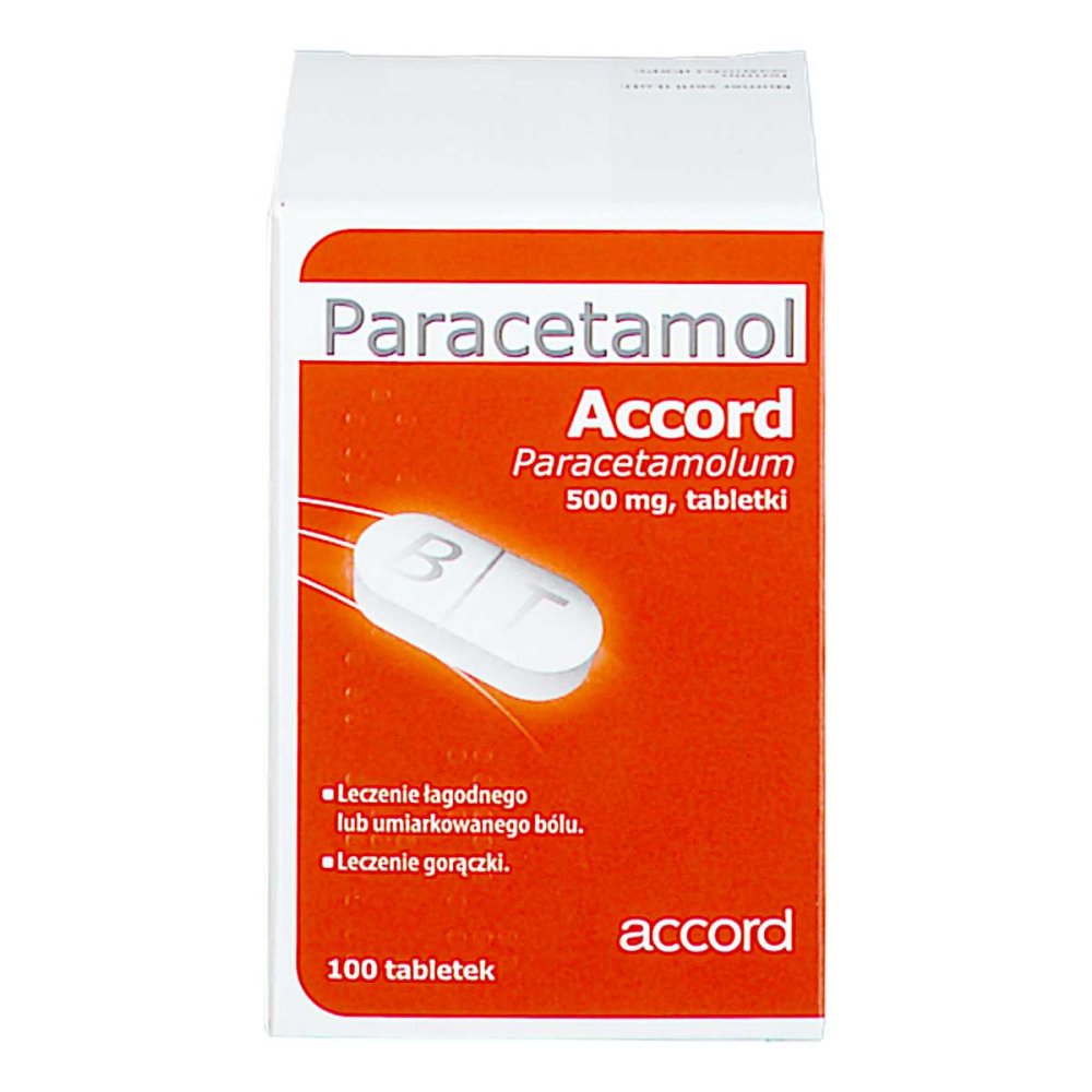 Paracetamol Accord tabletki 100 kup online