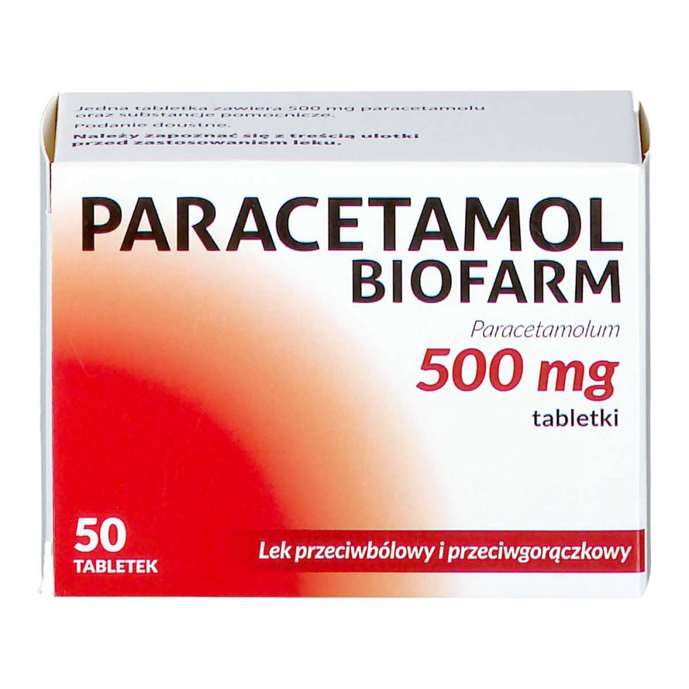 Paracetamol Biofarm 50 kup online | apteka internetowa apo-discounter.pl