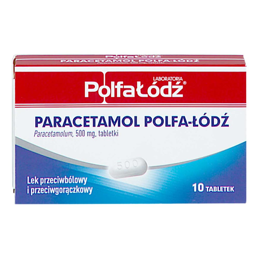 Paracetamol Polfa-Łódź tabletki 10 kup online