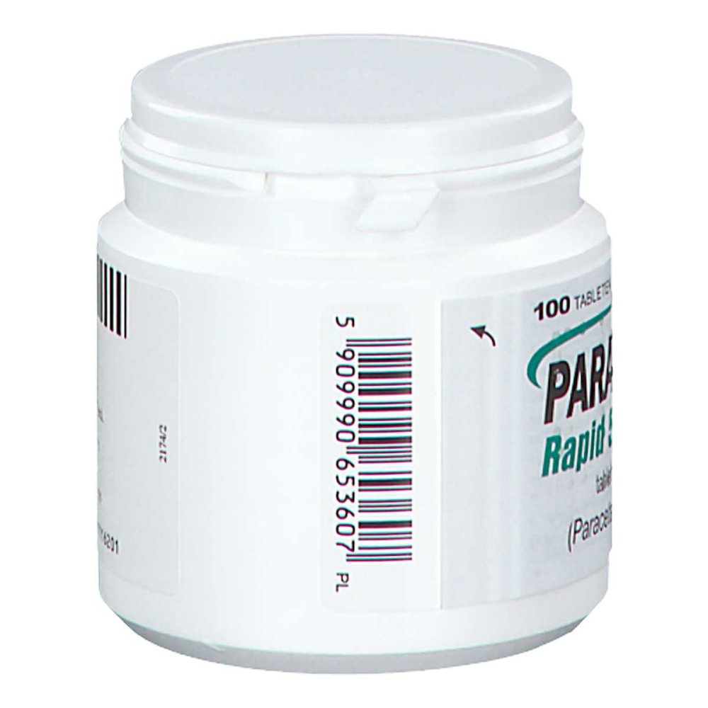 Paramax Rapid 500 tabletki 100 kup online | apteka internetowa apo ...