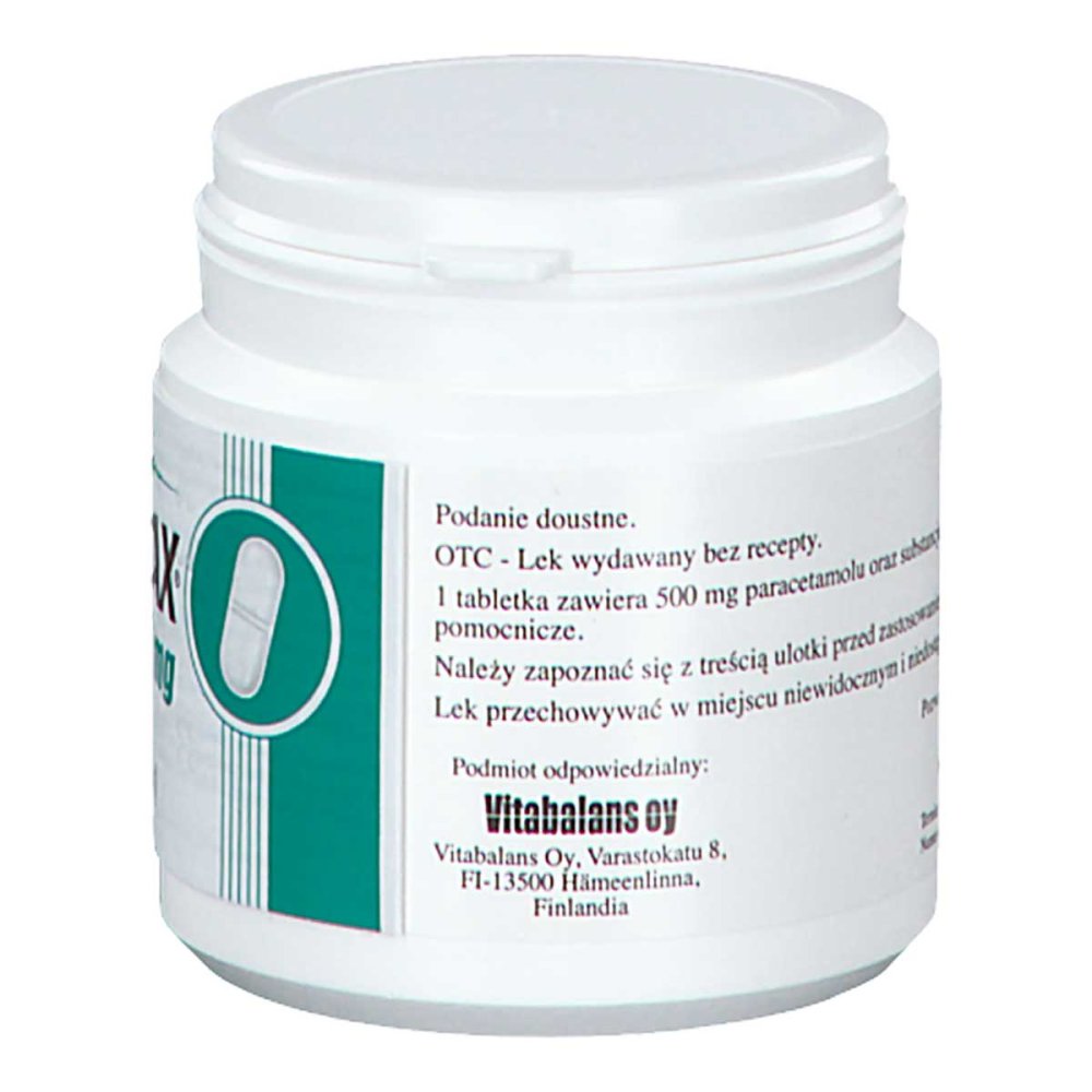 Paramax Rapid 500 tabletki 100 | apteka internetowa apo-discounter.pl