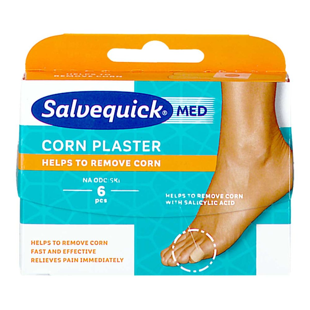 Plast. SALVEQUICK CORN na odciski 6 kup online