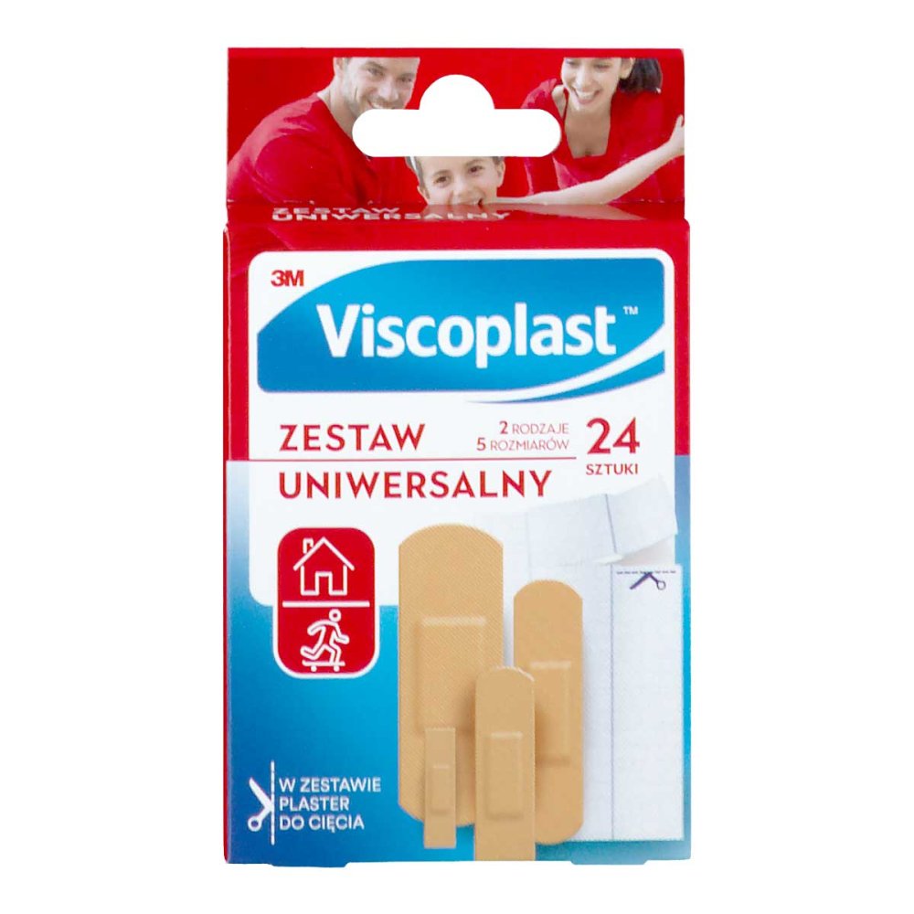 Plastry Viscoplast zestaw uniwersalny, zestaw plastrów z opatrunkiem ... Plastry Viscoplast zestaw uniwersalny, zestaw plastrów z opatrunkiem ...
