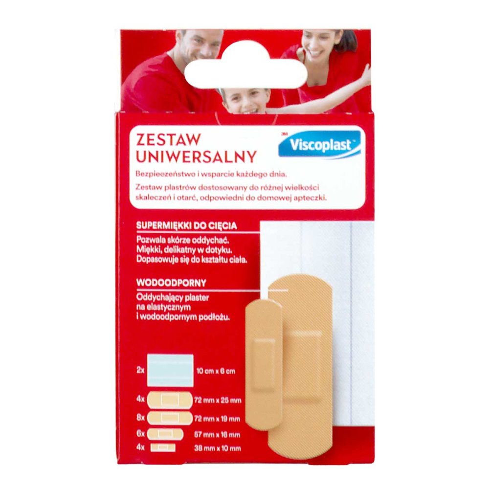 Plastry Viscoplast zestaw uniwersalny, zestaw plastrów z opatrunkiem ... Plastry Viscoplast zestaw uniwersalny, zestaw plastrów z opatrunkiem ...