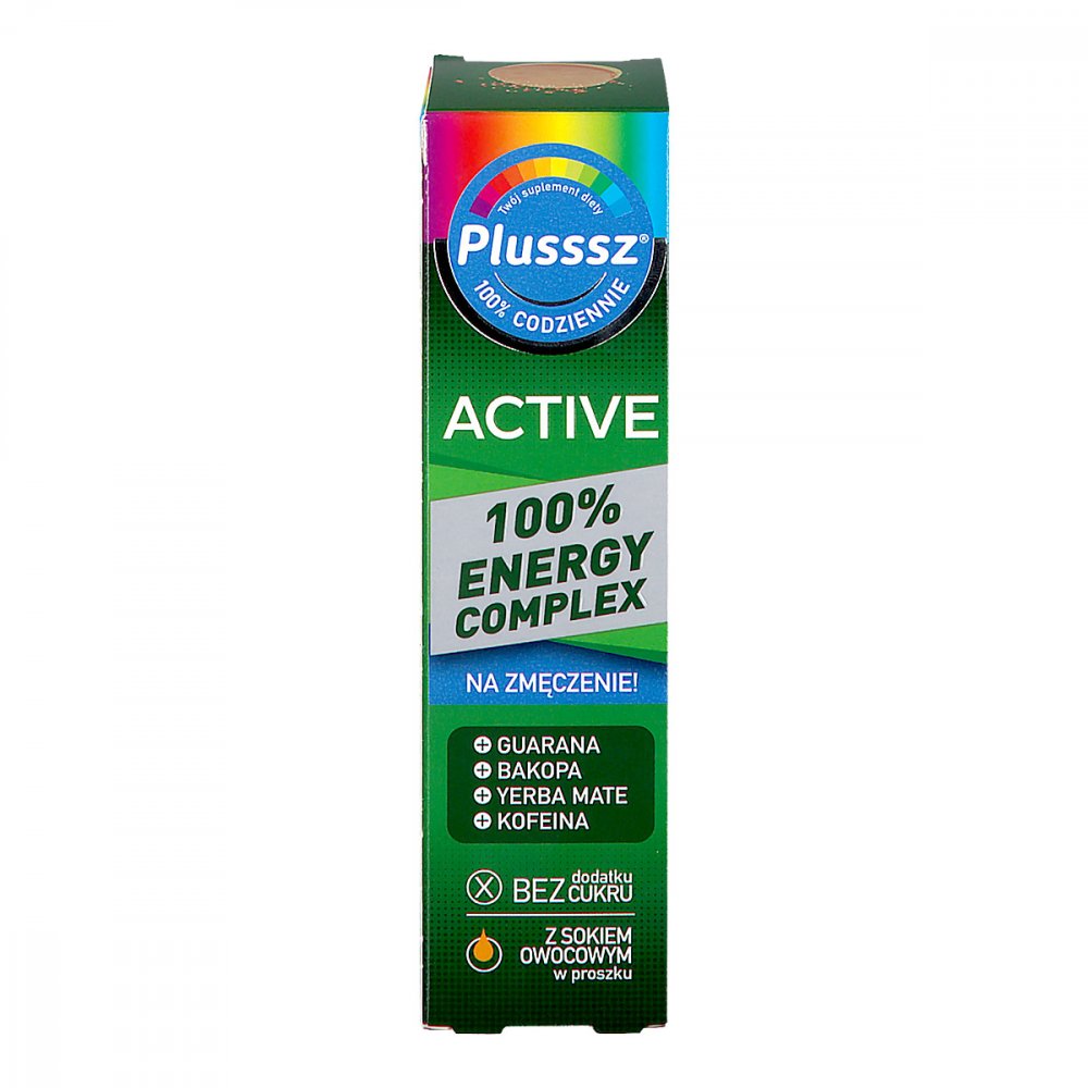 Plusssz Active 100% Energy Complex tabletki musujące 20