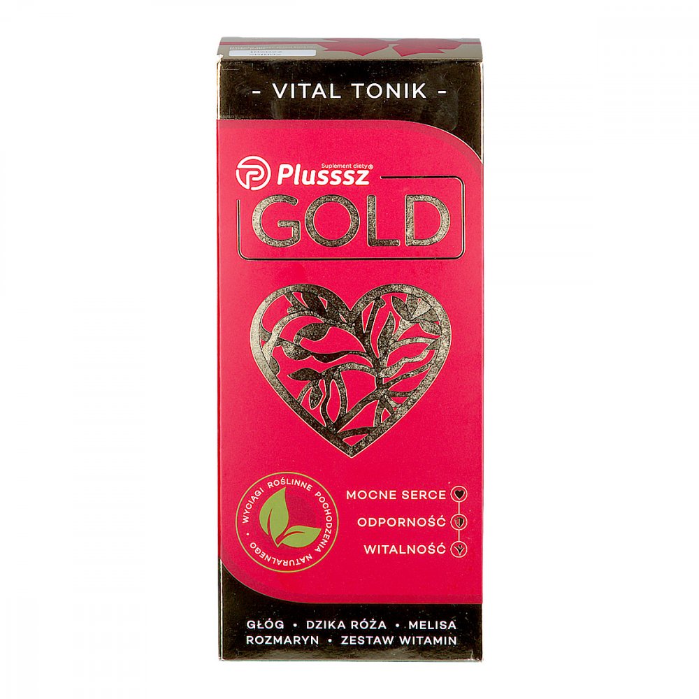 Plusssz Gold Vital Tonik 900 ml kup online | apteka internetowa apo ...
