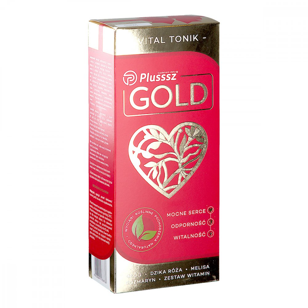 Plusssz Gold Vital Tonik 900 ml kup online | apteka internetowa apo ...