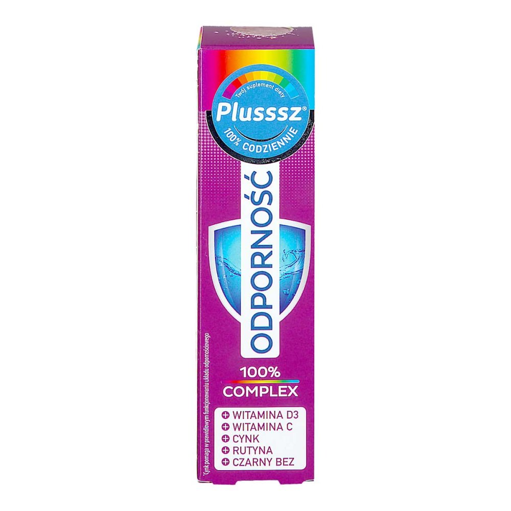 Plusssz Odporność 100% Complex tabletki musujące 20