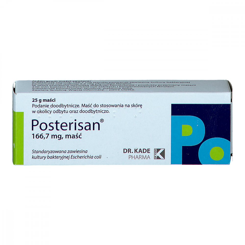Posterisan maść na hemoroidy, Posterisan maść 166,7 mg - Apo-Discounter.pl
