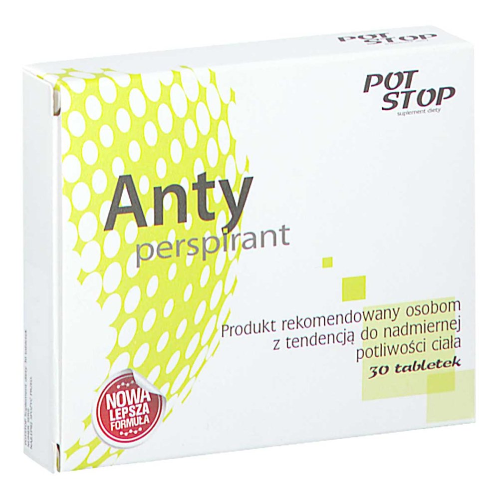 Pot Stop antyperspirant tabletki 30 kup online
