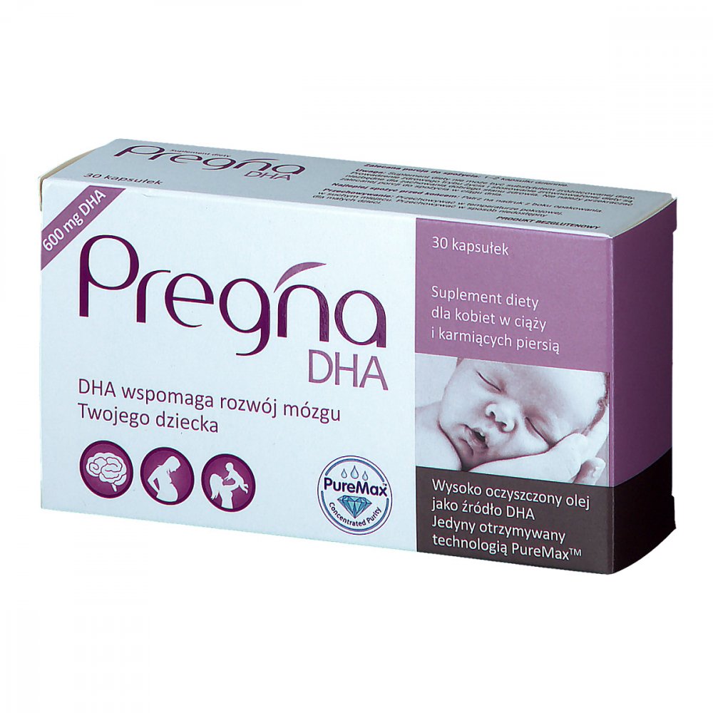 Pregna DHA kapsułki 30 kup online | apteka internetowa apo-discounter.pl
