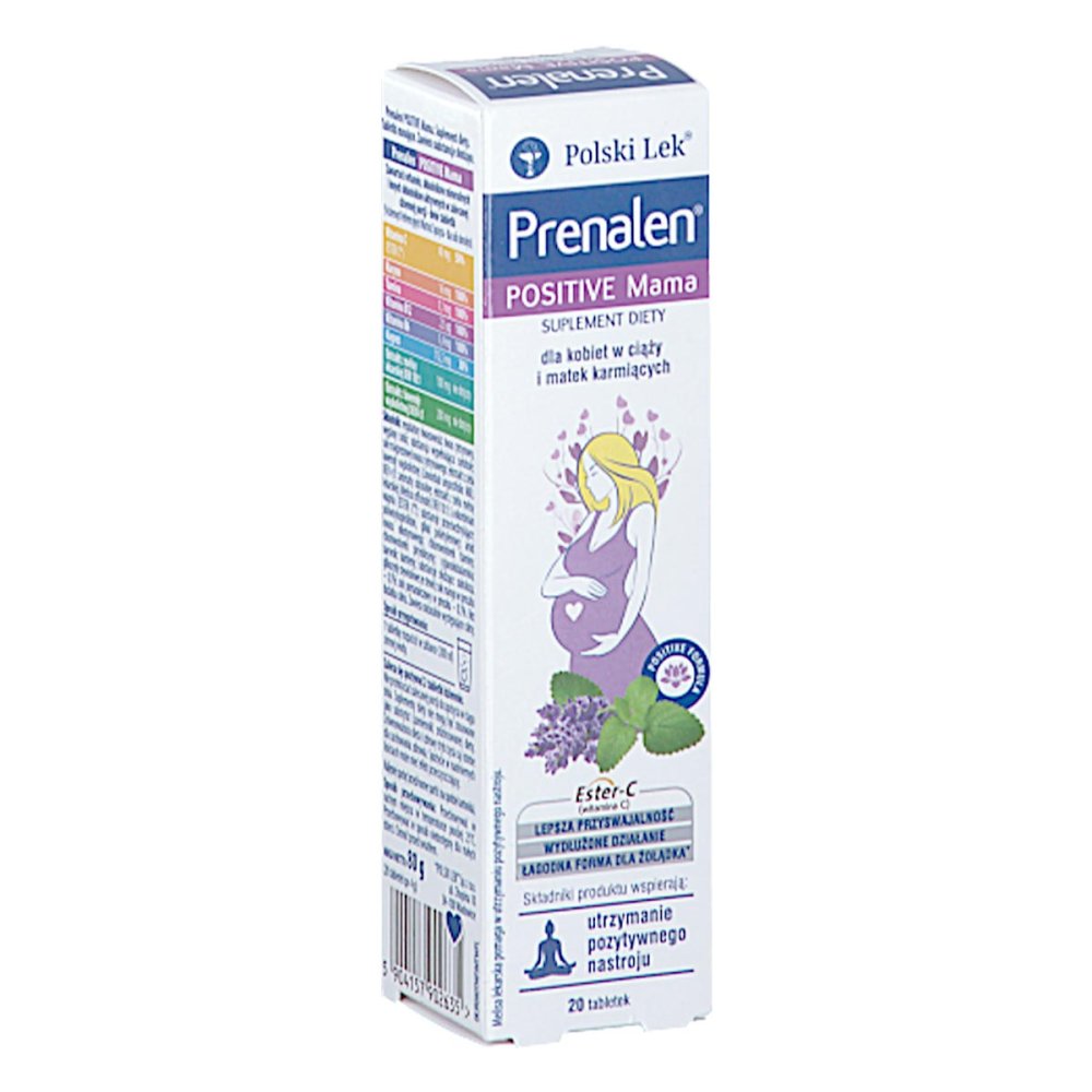 Prenalen Positive Mama tabletki musujące 20 kup online