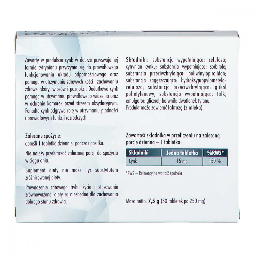 Protego Cynk Organiczny tabletki powlekane 30 kup online