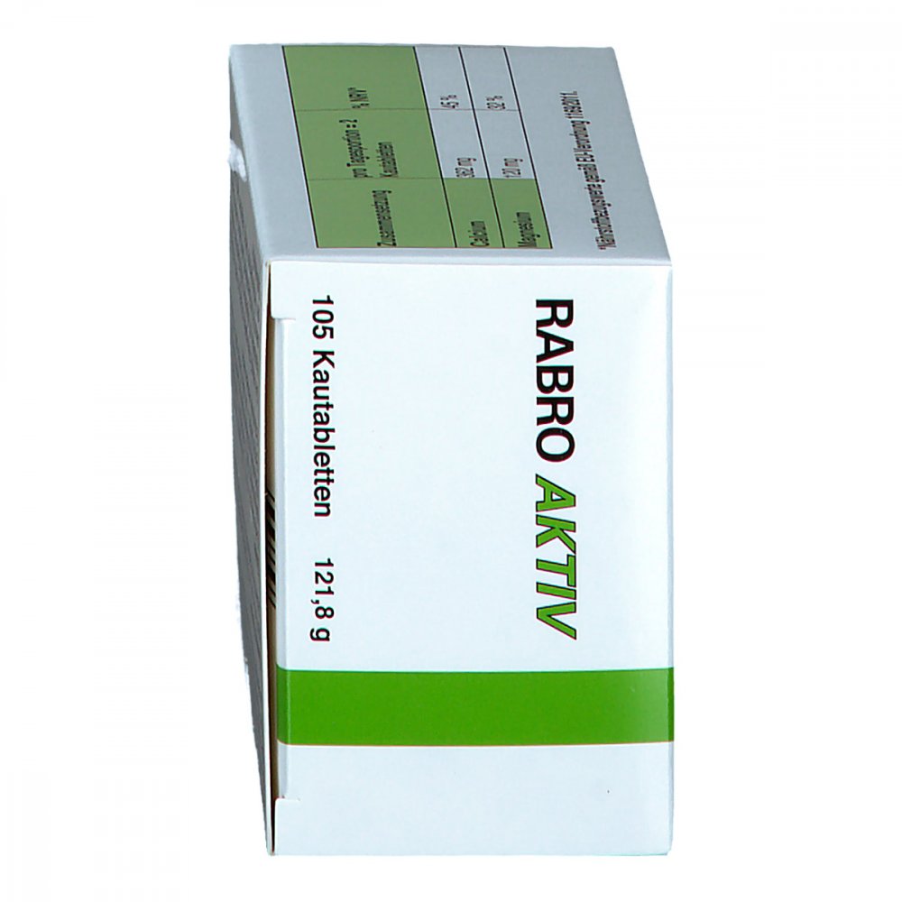 Rabro Aktiv Kautabletten 105 szt. kup online