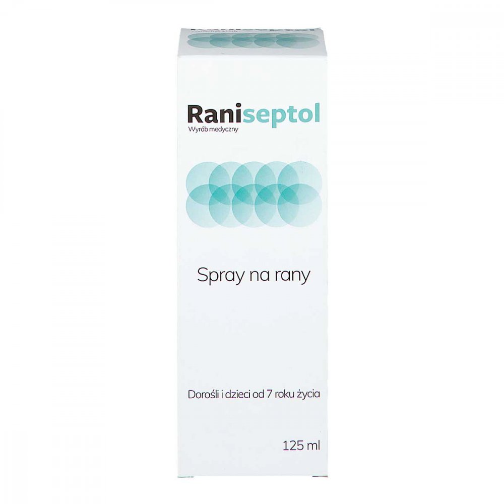 Raniseptol spray na rany z nanosrebrem cena, opinie - Apo-Discounter.pl