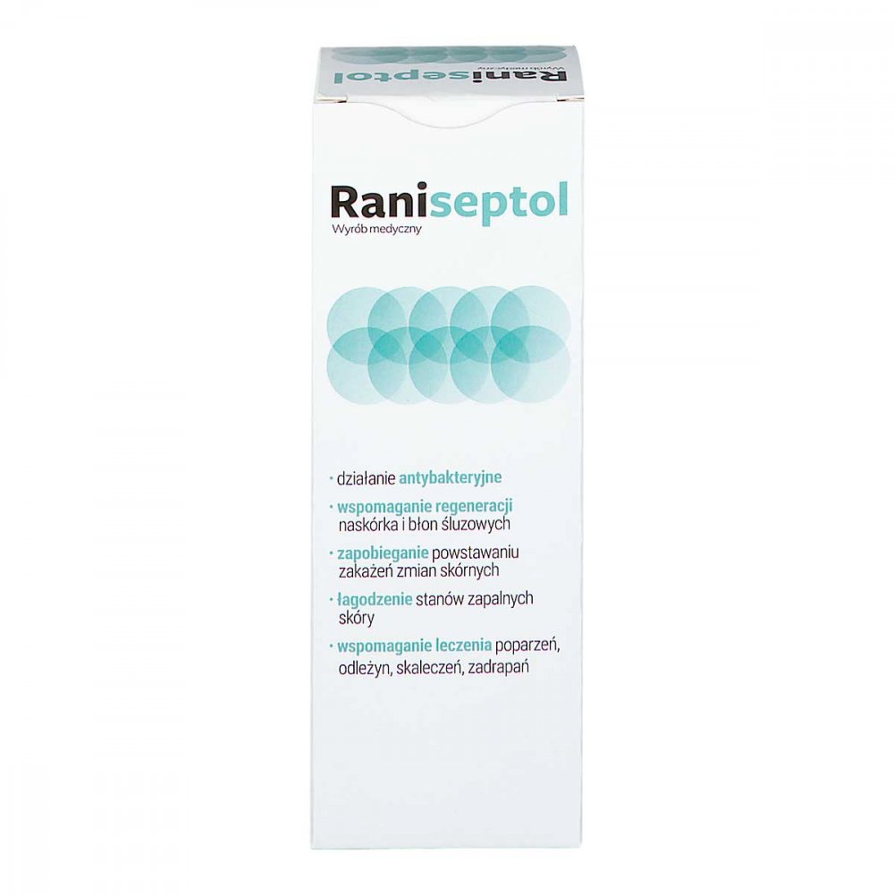 Raniseptol spray na rany z nanosrebrem cena, opinie - Apo-Discounter.pl