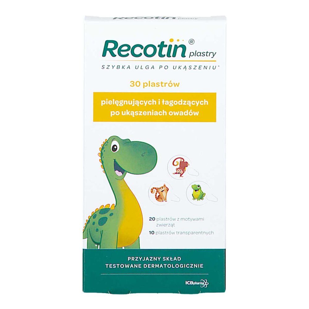 Recotin Plastry opinie, cena, apteka - Apo-Discounter.pl
