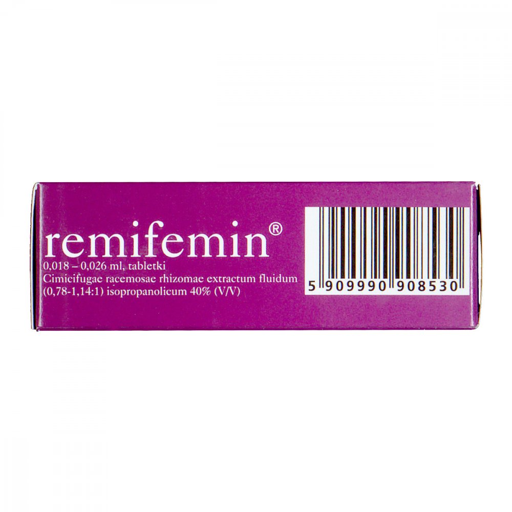 Lek Remifemin na menopauzę, Remifemin 100 tabletek - Apo-Discounter.pl