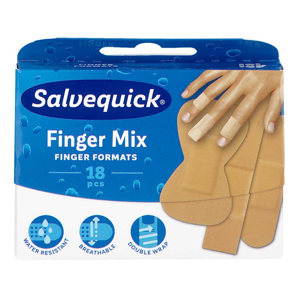 Salvequick Finger Mix Plastry 18 kup online