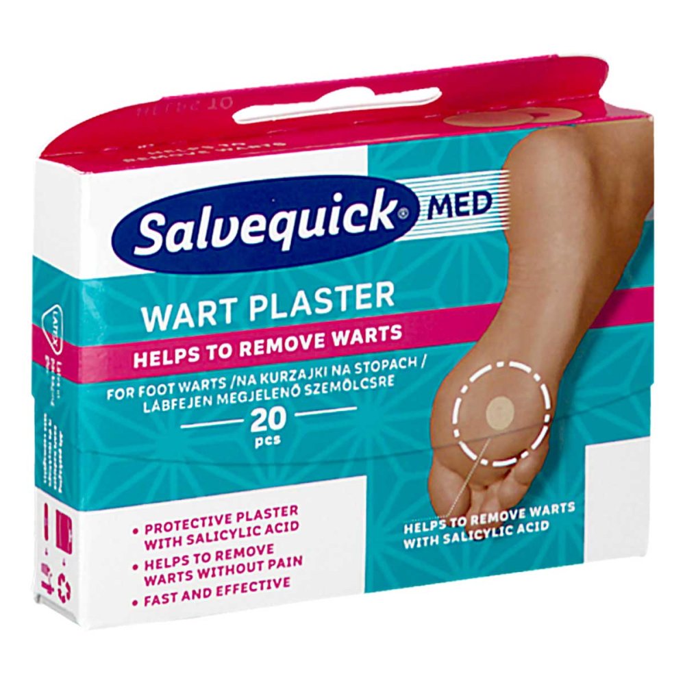 Salvequick Wart Plaster na kurzajki 20 kup online
