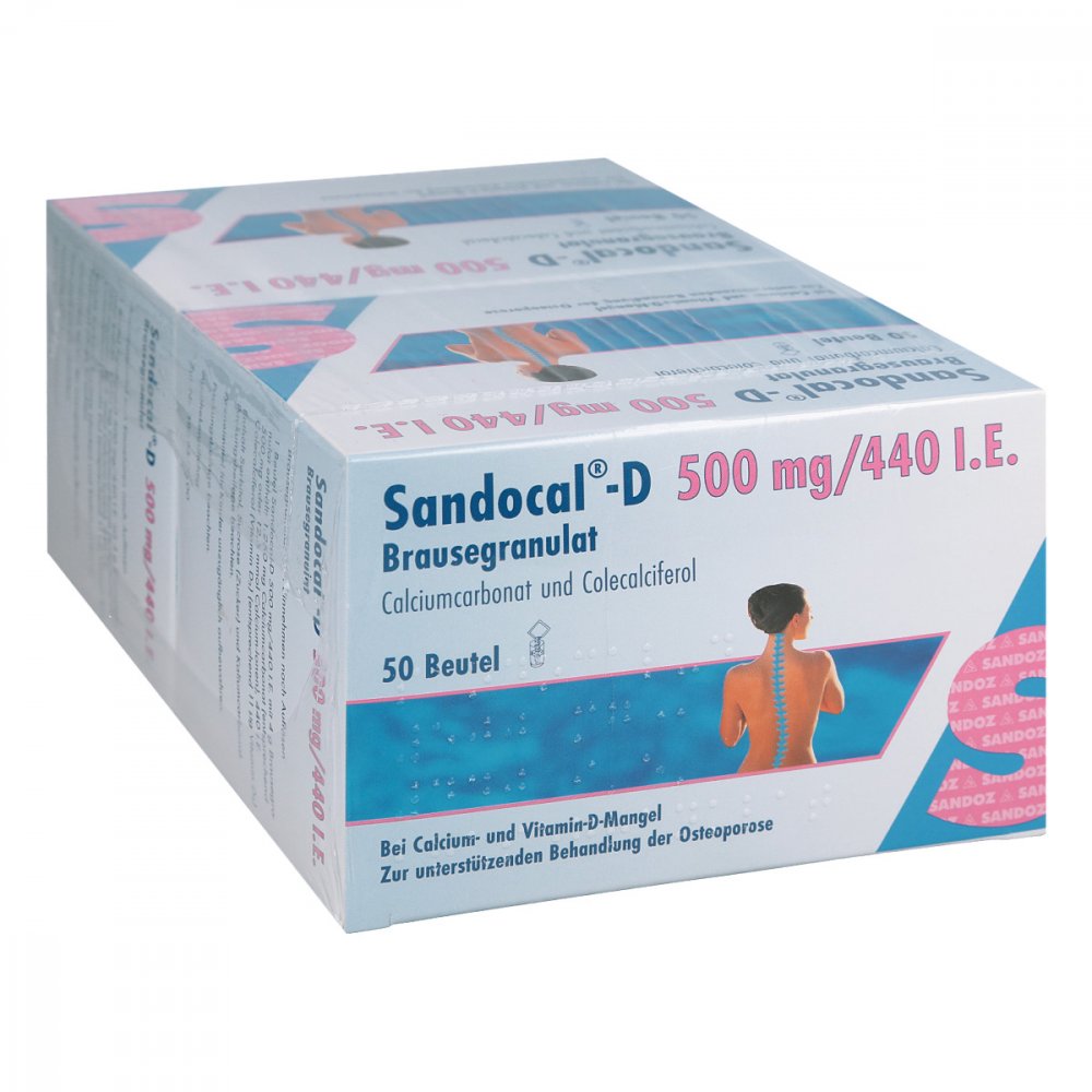 Sandocal D 500/440 Granulat 100 szt. | apteka internetowa apo-discounter.pl