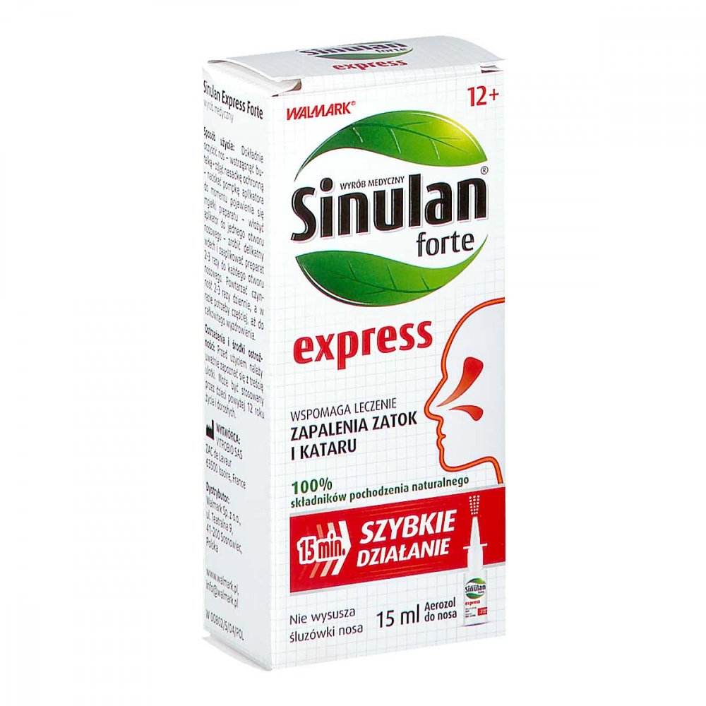 Sinulan Express Forte spray 15 ml kup online