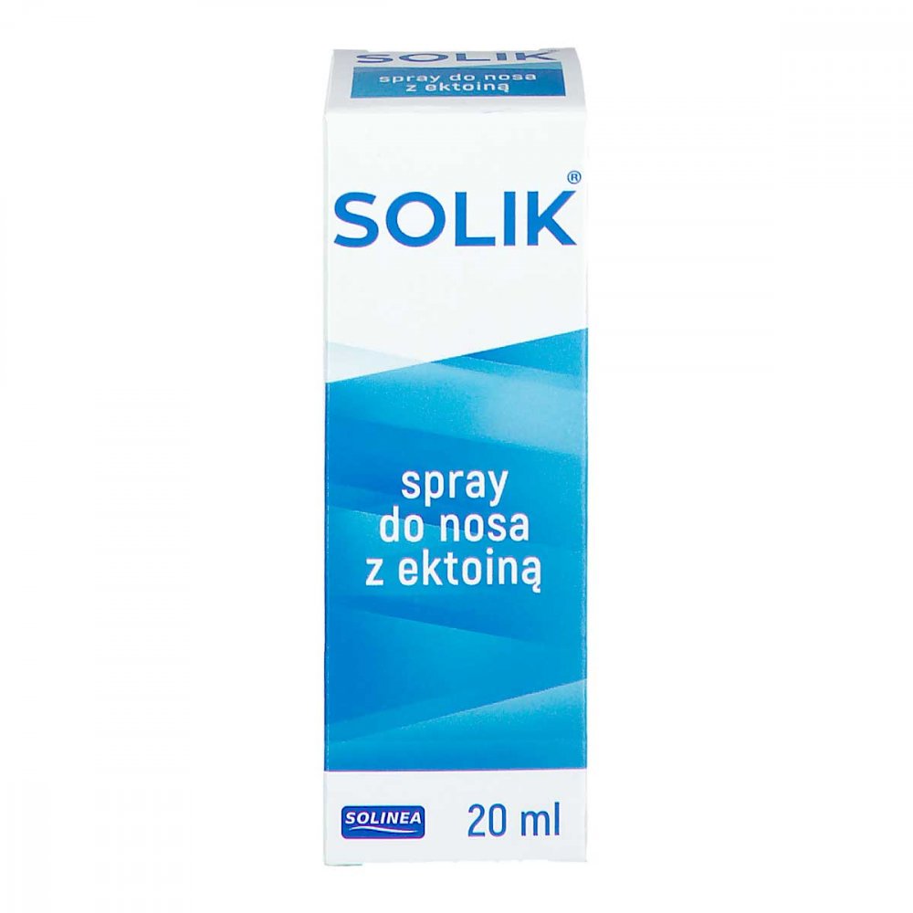 SOLIK spray do nosa z ektoiną 20 ml kup online