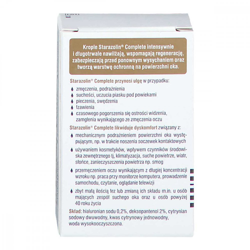 Starazolin Complete krople do oczu 10 ml kup online