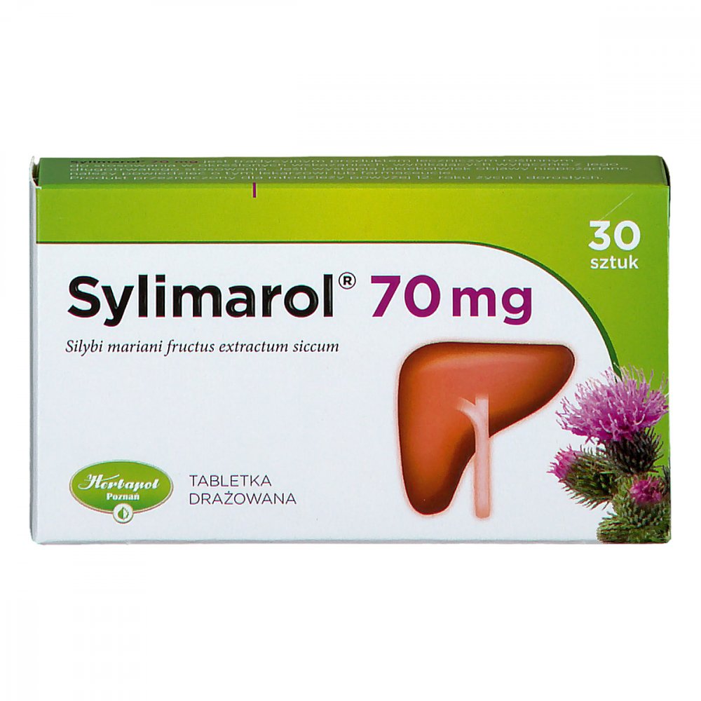 Sylimarol 70 mg tabletki, Sylimarol na wątrobę, Sylimarol działanie ...