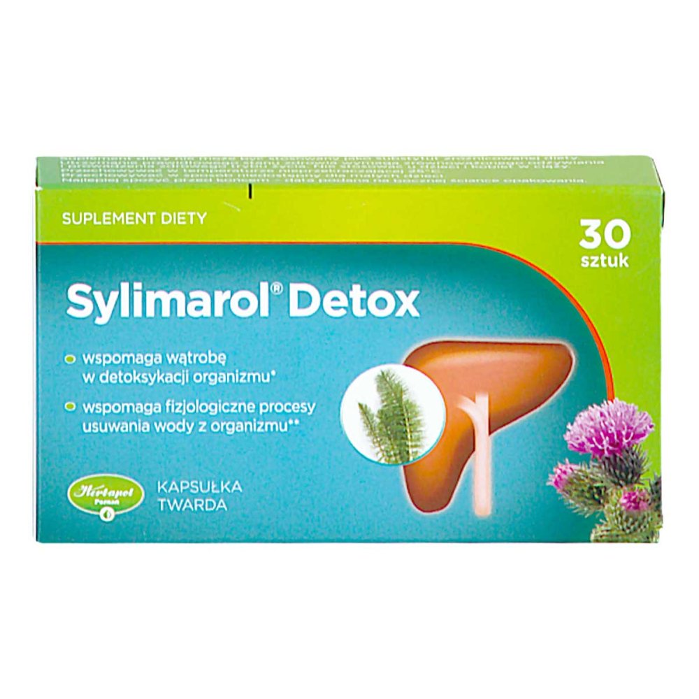 Sylimarol Detox kapsułki twarde 30 kup online