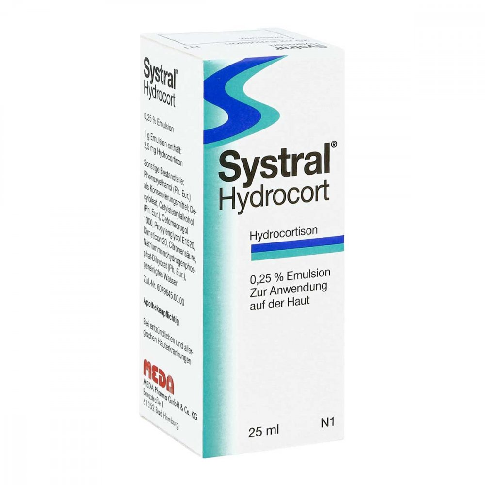 Systral Hydrocort Emulsion 25 ml kup online