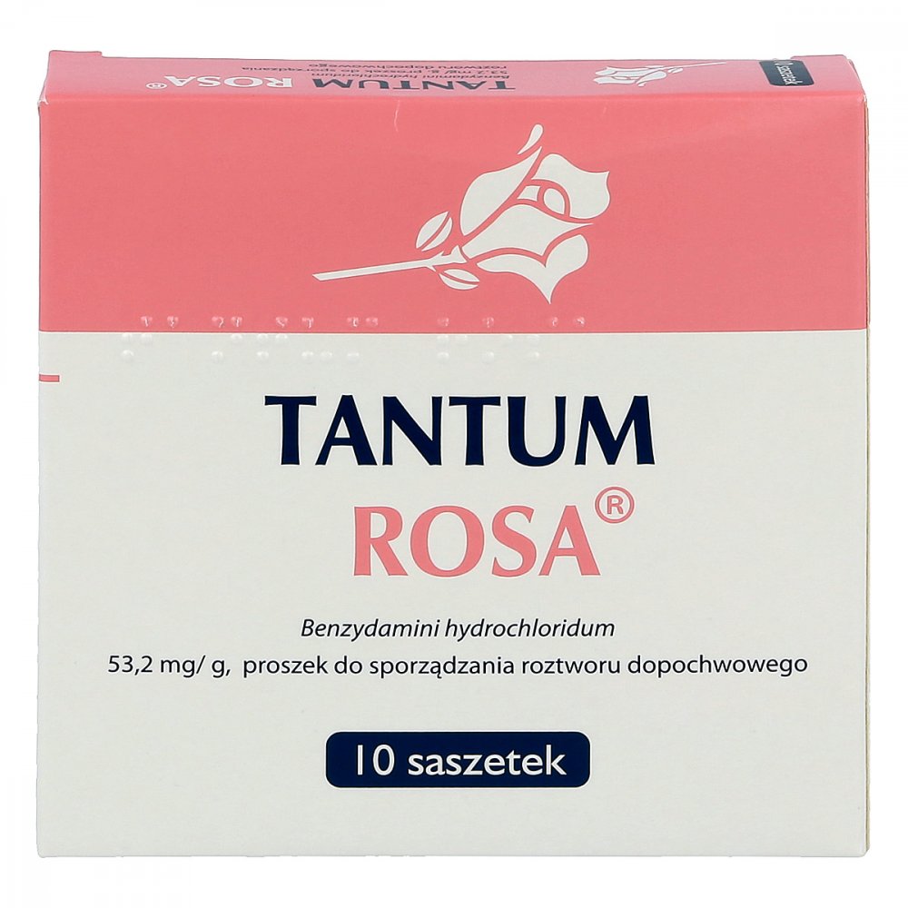 Tantum Rosa saszetki, proszek do sporządzenia roztworu dopochwowego ...