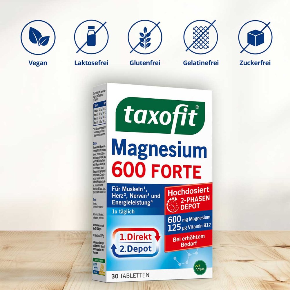 Taxofit Magnesium 600 Forte Depot tabletki 30 szt.